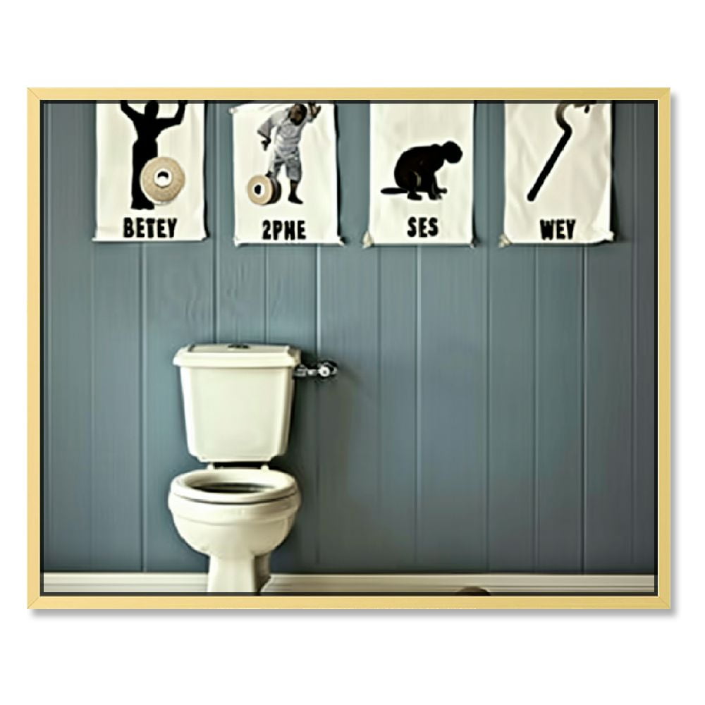 Improved Pain Scale Poster Vintage Wall Art Chart Vertical Decorations ...