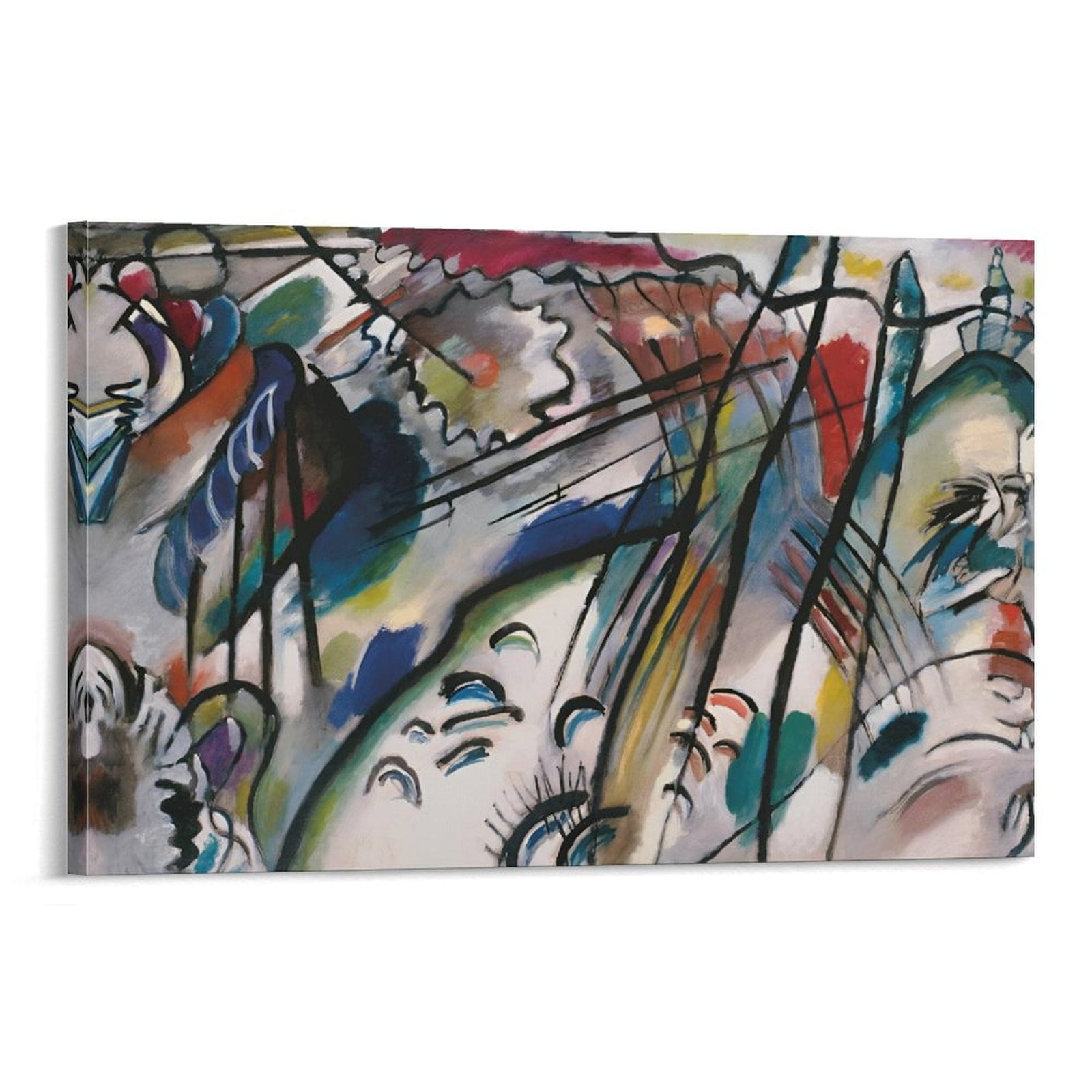 Improvisation 28 (second Version) (1912) by Wassily Kandinsky Painting ...