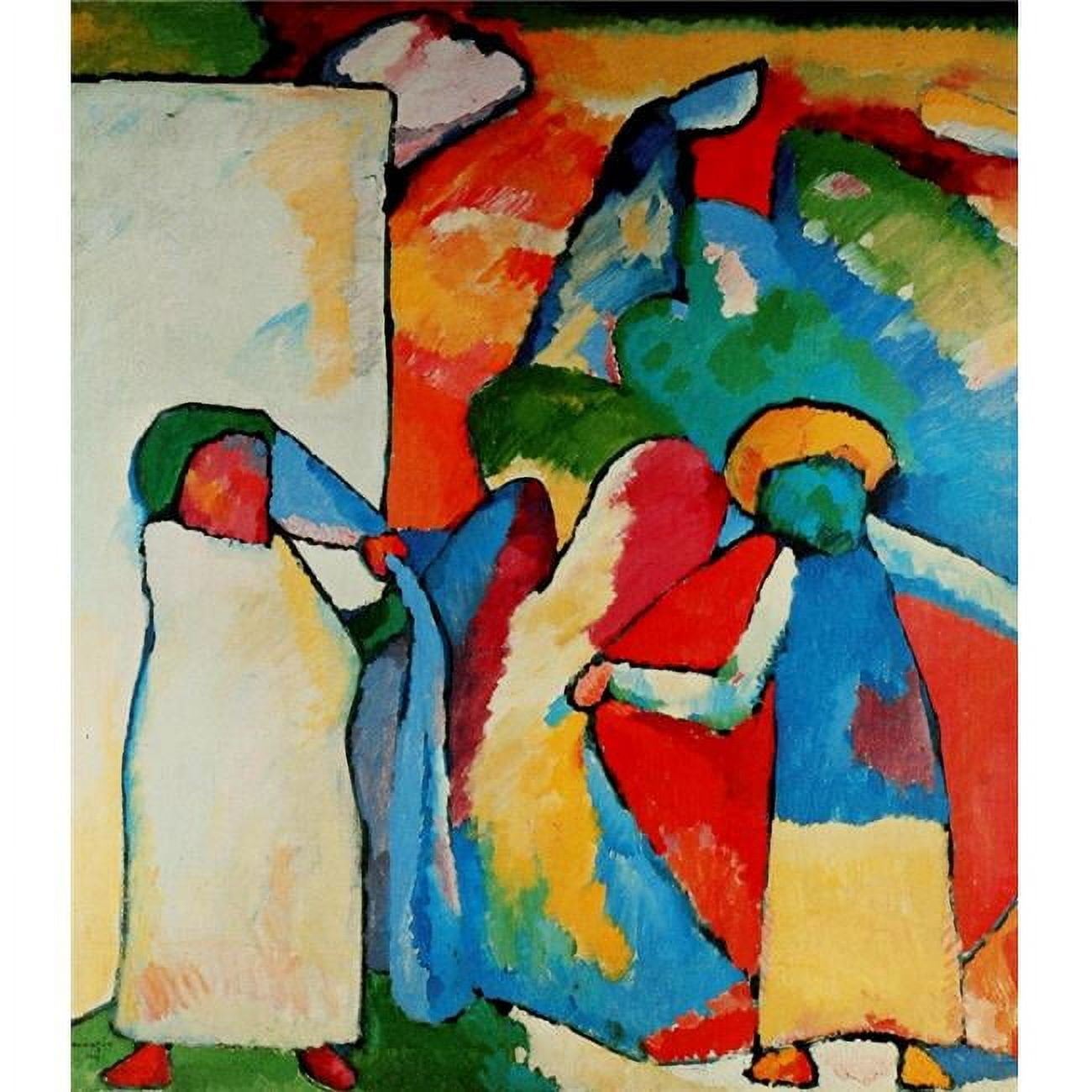 Improvisation no.6 1909 Poster Print by Wassily Kandinsky - Walmart.com