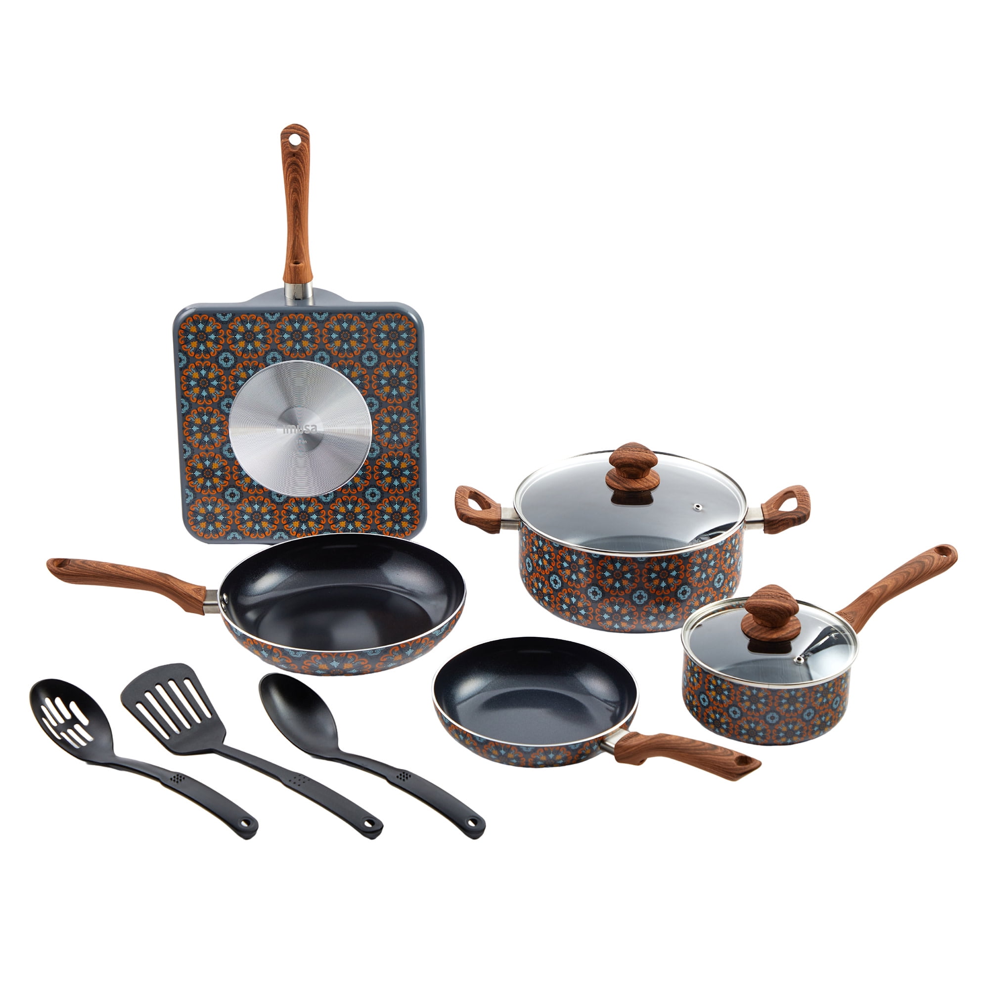 10PC CERAMIC TALAVERA SET - Walmart.com