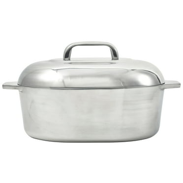 Cajun Cookware Oval Aluminum Roaster – MCWARE - 13" - Walmart.com