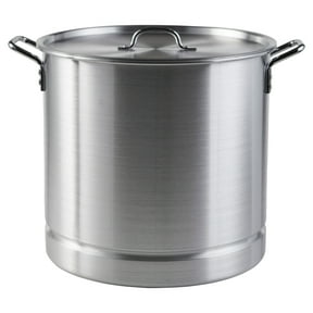 Nexgrill Large 42 Qt. Aluminum Cooking Pot, Boil Stock Cooker with ...