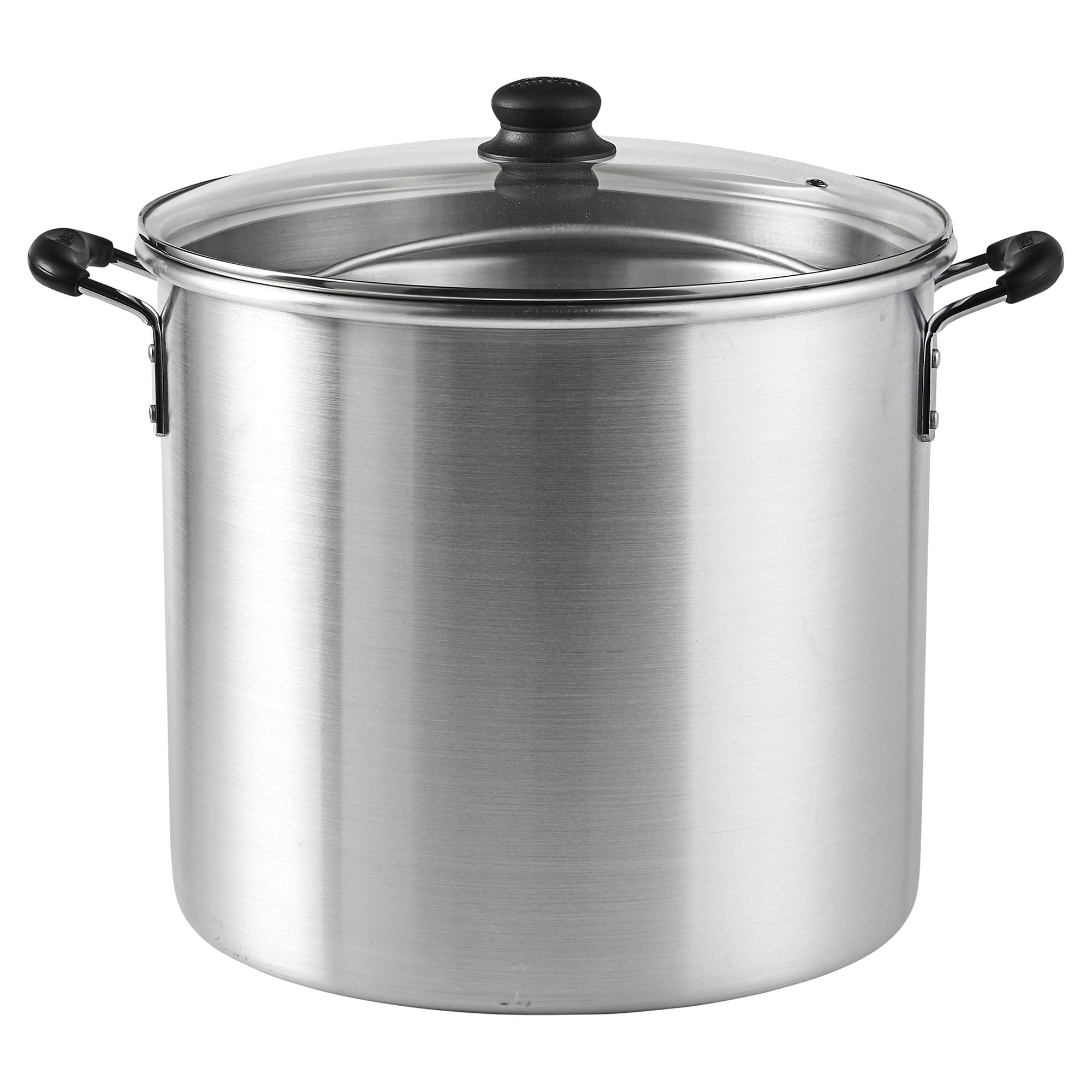 IMUSA 32qt Boiler Pot with 21qt Basket Glass Lid & Cool Touch Handles ...