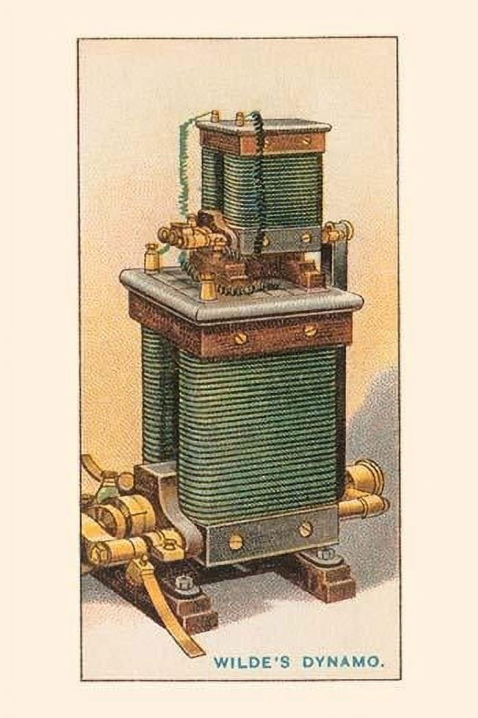 In 186305 Dr. Wilde invented the first separately excited dynamo ...