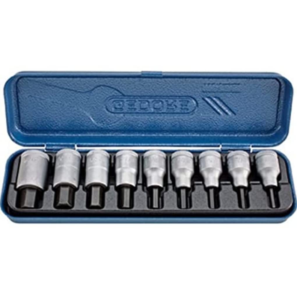 in 19 PA Screwdriver bit Socket Set 1/2" 9 pcs in-hex INCH - Walmart.com