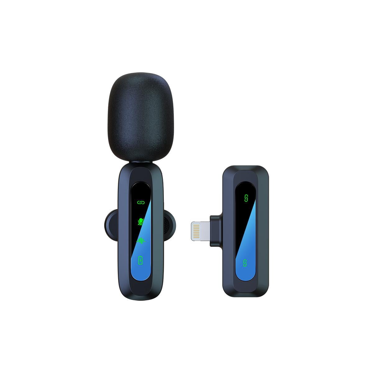 In 2024, the new private mode magnetic round wireless collar microphone ...