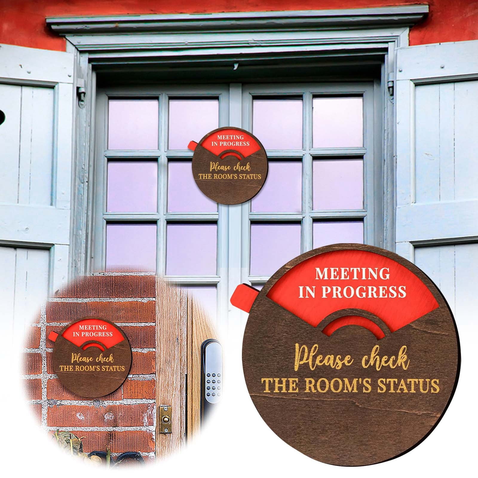 In A Meeting Sign For Door Meeting In Door Sign Welcome Please Sign For ...