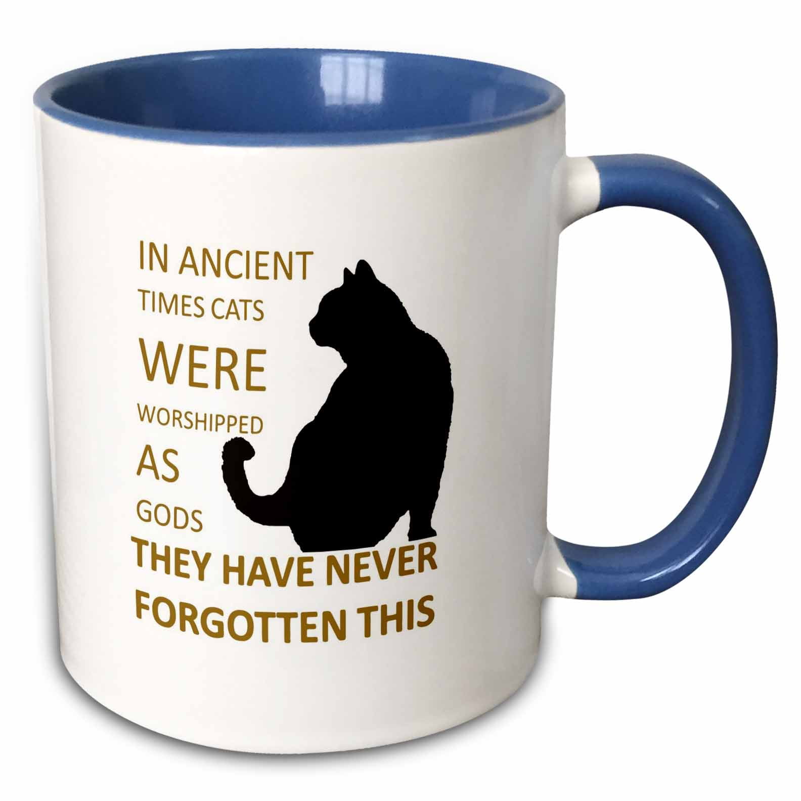 3drose, in Ancient Times Cats Were Worshipped as Gods Calico Cat, 15oz ...