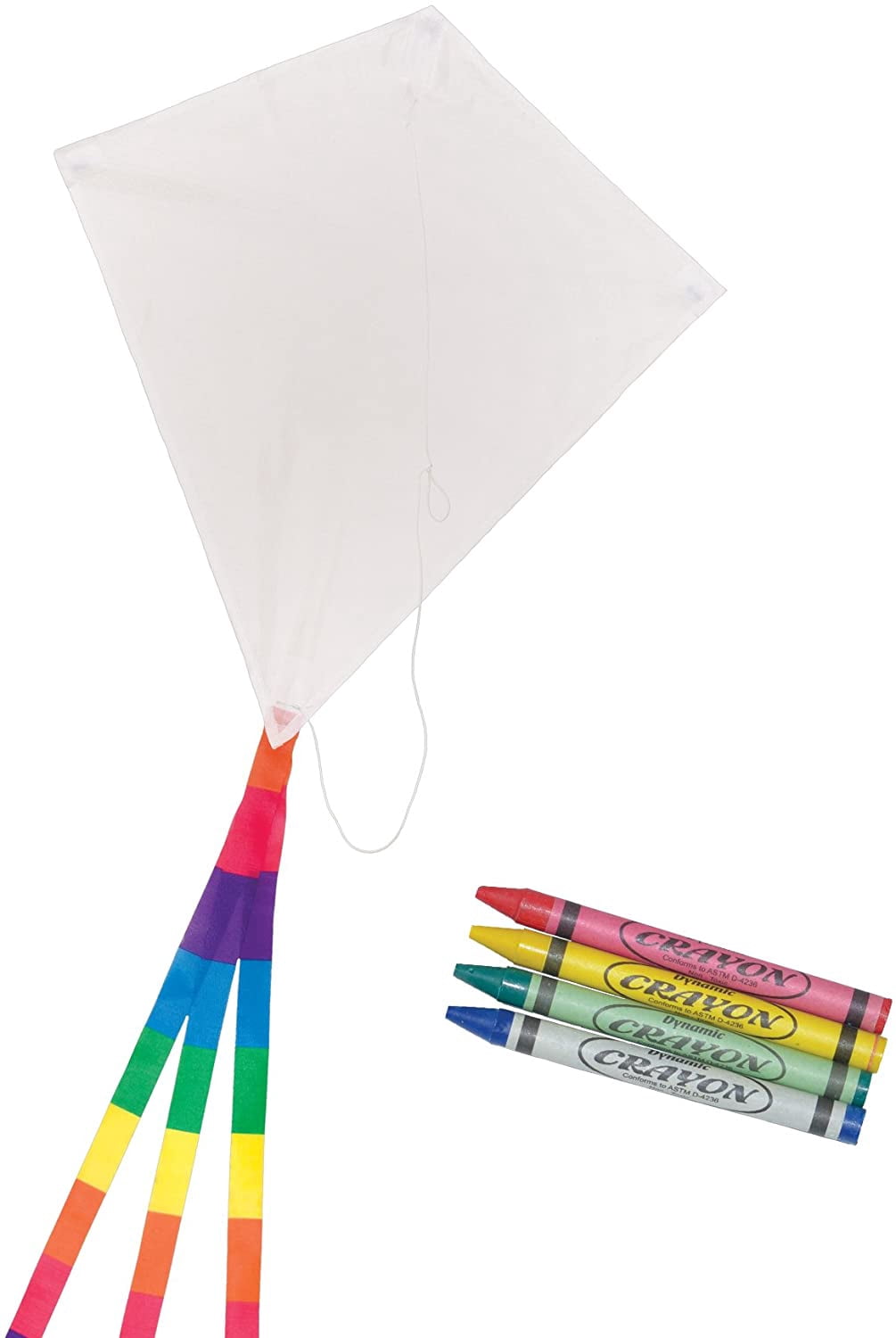 In the Breeze 3074-PACKS — Coloring Diamond 20 Inch Kite - 50 Piece ...