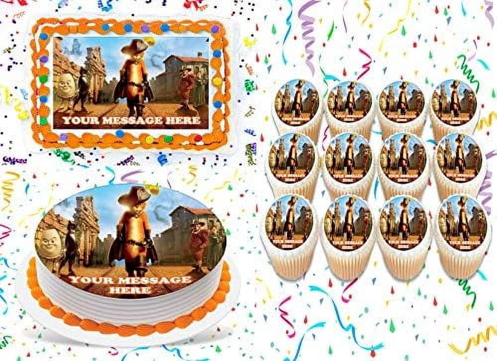 In Cake Topper Edible Image Cupcakes Frosting Sugar Sheet (8" X 11 ...