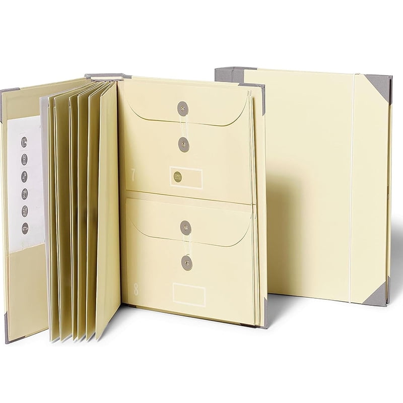 In Case I Go Missing Binder Folio Document Organizer Expanding File ...