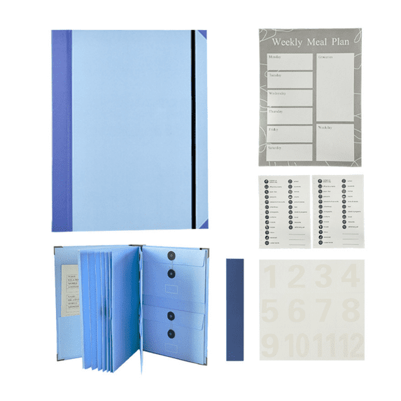 In Case I Go Missing Binder Thick Accordion Expanding File Folder Multi ...