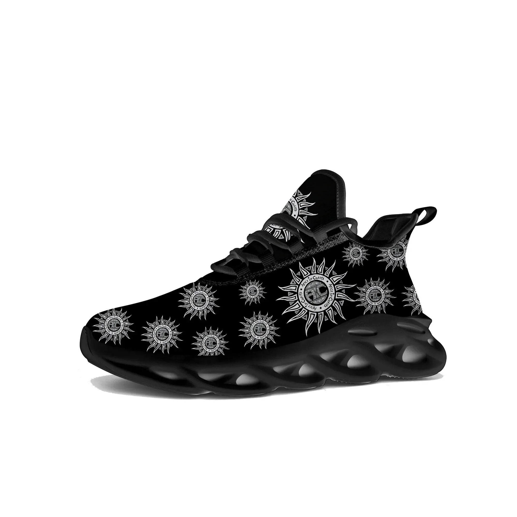 In Chains Rock Band Flats Sneakers Mens Womens Popular Sports Running ...
