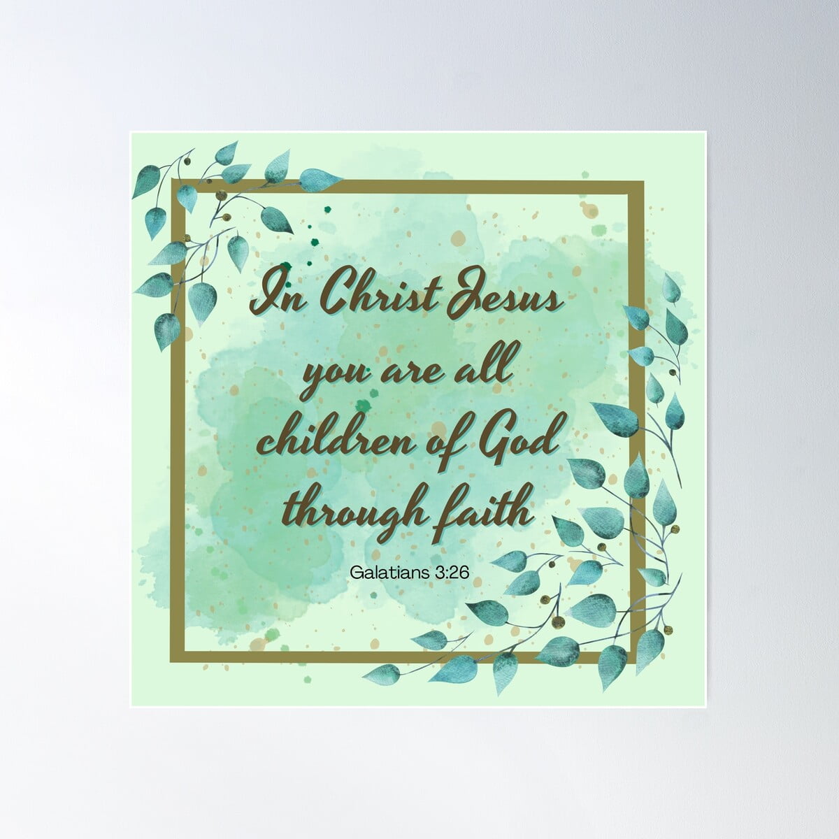 In Christ Jesus You Are All Children Of God Through Faith - Galatians 3 ...