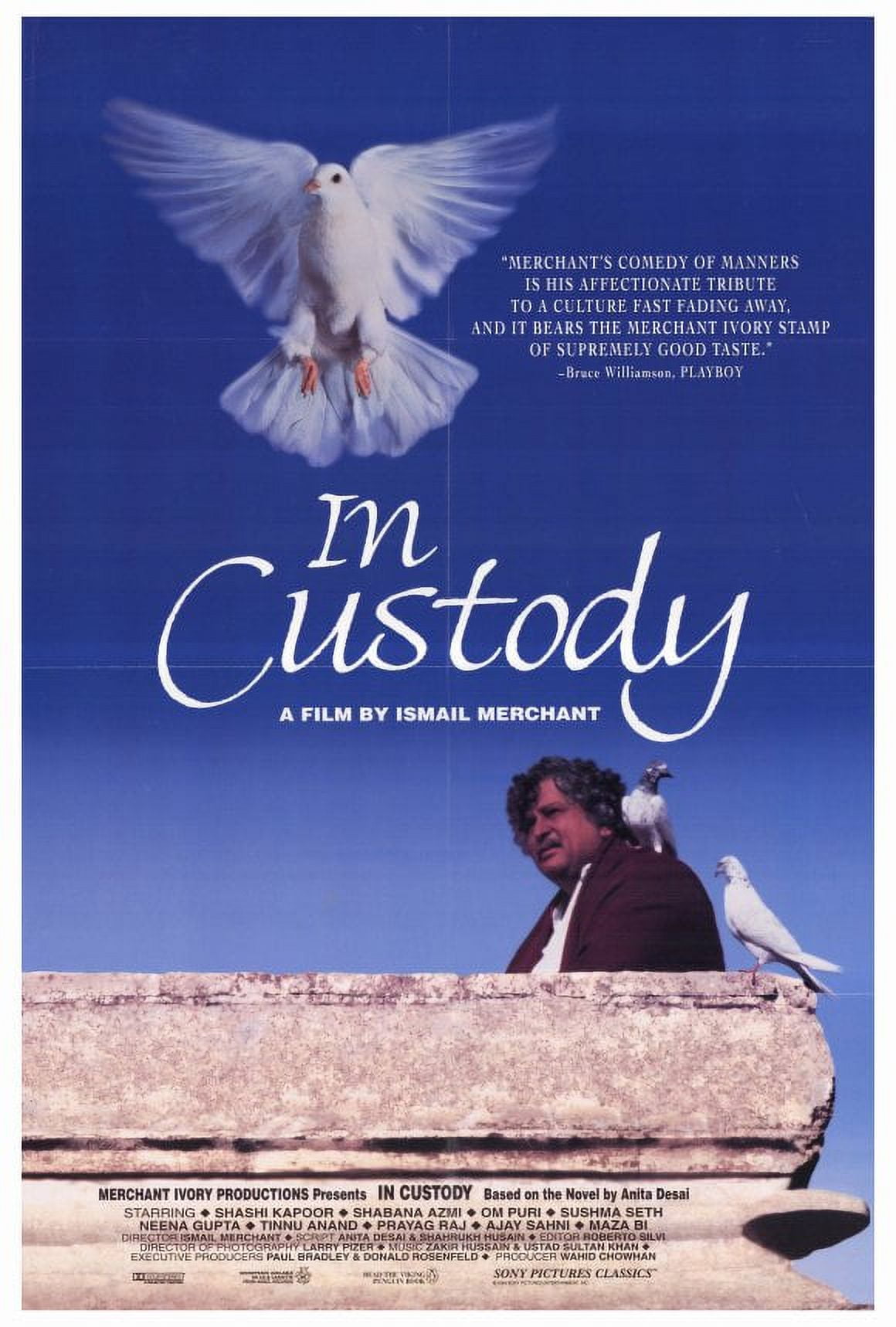 In Custody - movie POSTER (Style A) (27" x 40") (1994) - Walmart.com