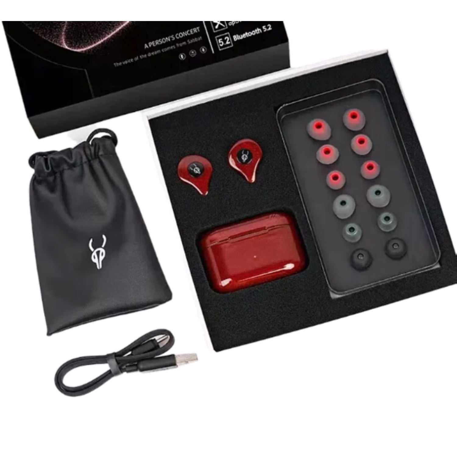 In-Ear Bluetooth Headphones with Noise Cancelling, Long Battery Life ...