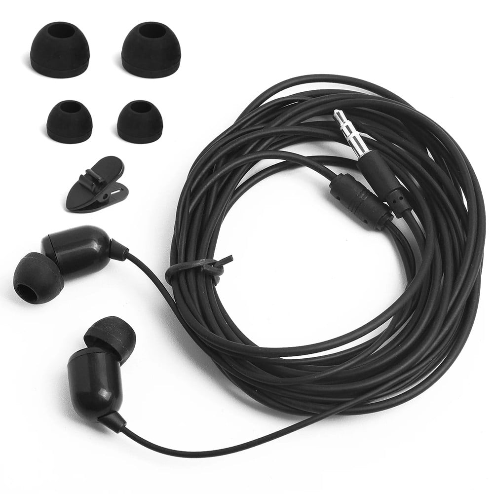In-Ear Earphones With Extended 3Meters Cables, Powerful Bass, Black ...
