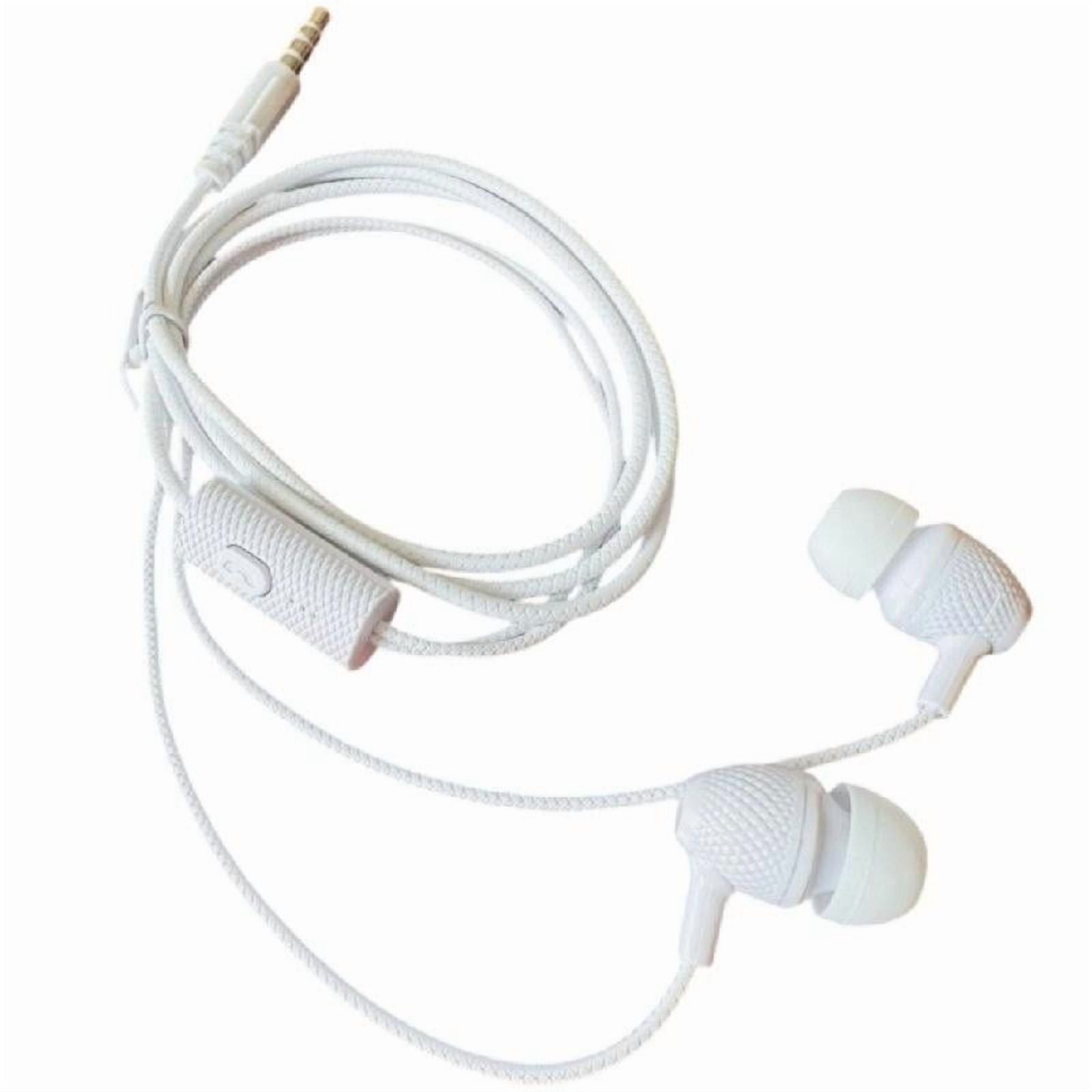 In-Ear Headphones 3.5mm Plug Corded Earbuds Reduce Interferences ...