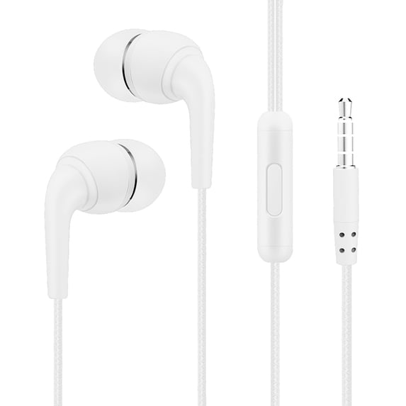 In Ear Headphones With Mic 3.5mm Wired Headphones For And Android ...