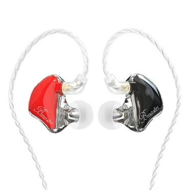 BASN MMCX Triple Driver in-Ear Monitors with Rich Bass, HiFi Stereo IEM ...
