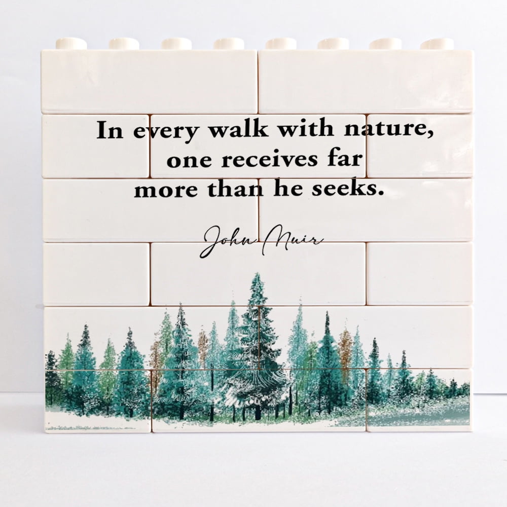 In Every Walk With Nature One Receives Far More Than He Seeks Building ...