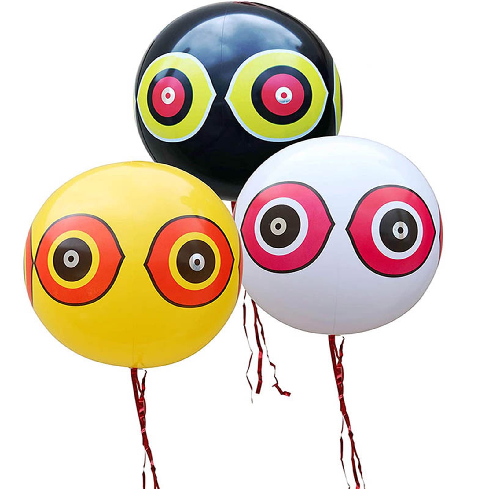 In Garden Bird Repellent Ball Inflatable Reflective Eyeball Bird ...