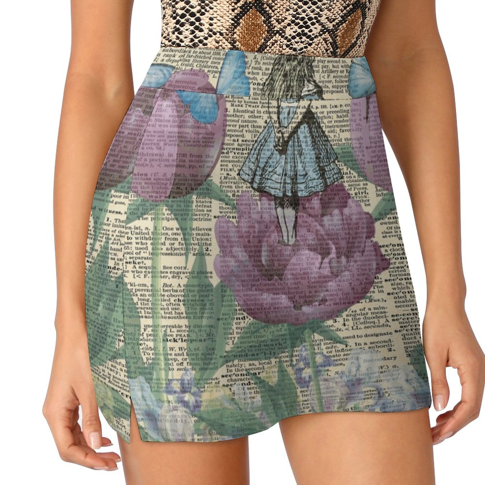 In-Garden Women's skirt Mini Skirts A Line Skirt With Hide Pocket In ...