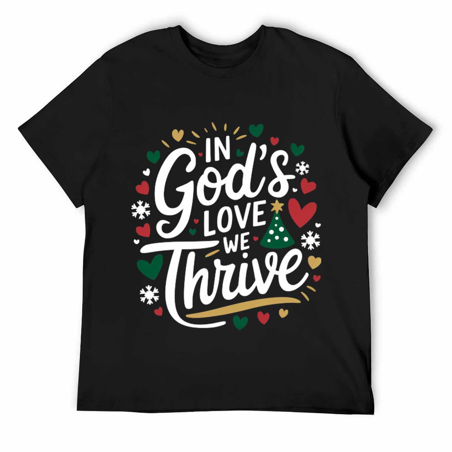 In God's Love We Thrive For Matching Couples 2024 Just Married T-Shirt - Walmart.com