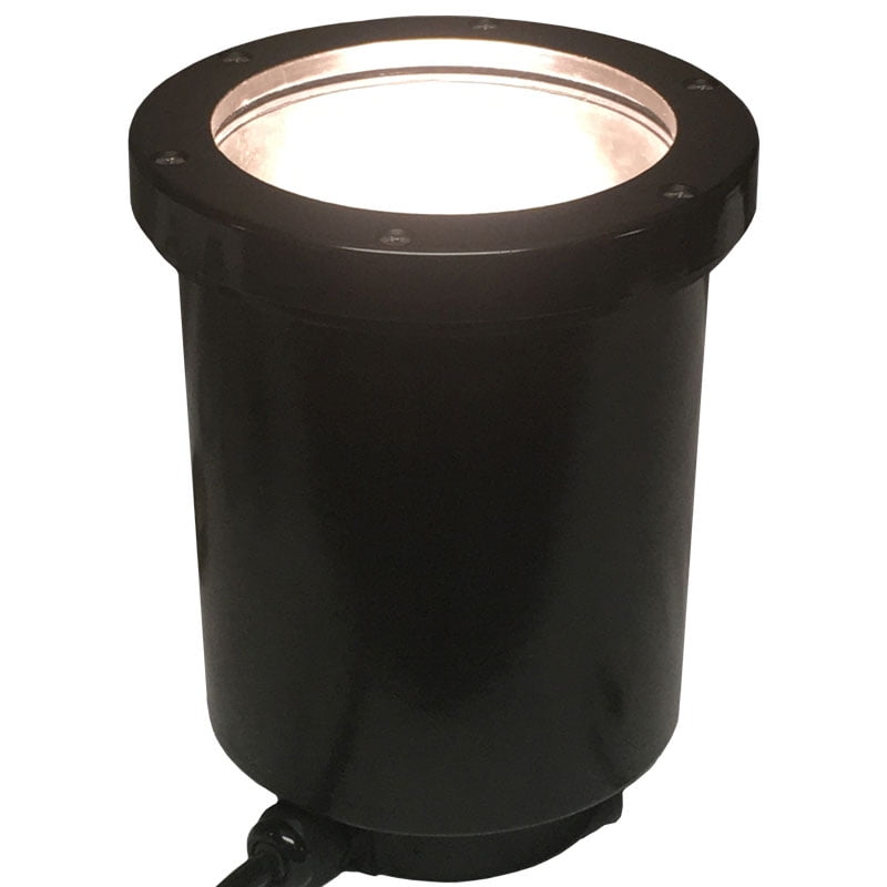 In Ground Well Light with Open Face Cover - 120V Landscape Well Light ...