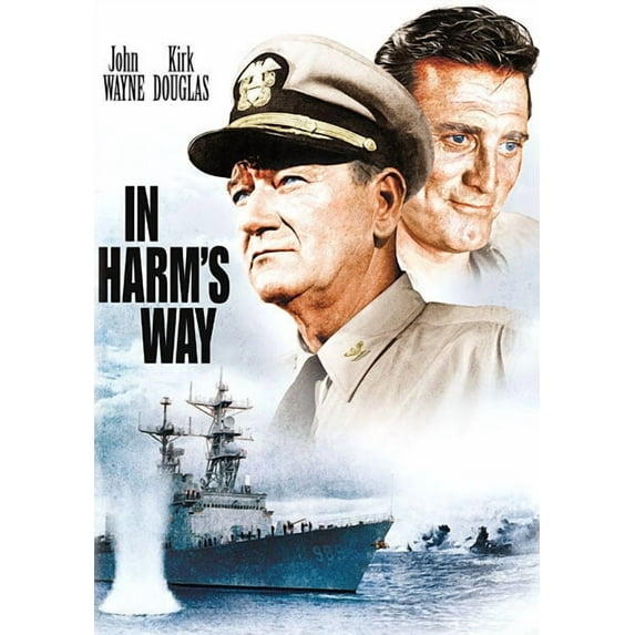 Paramount, In Harm's Way DVD, no key code, drama WWII naval - Walmart.com