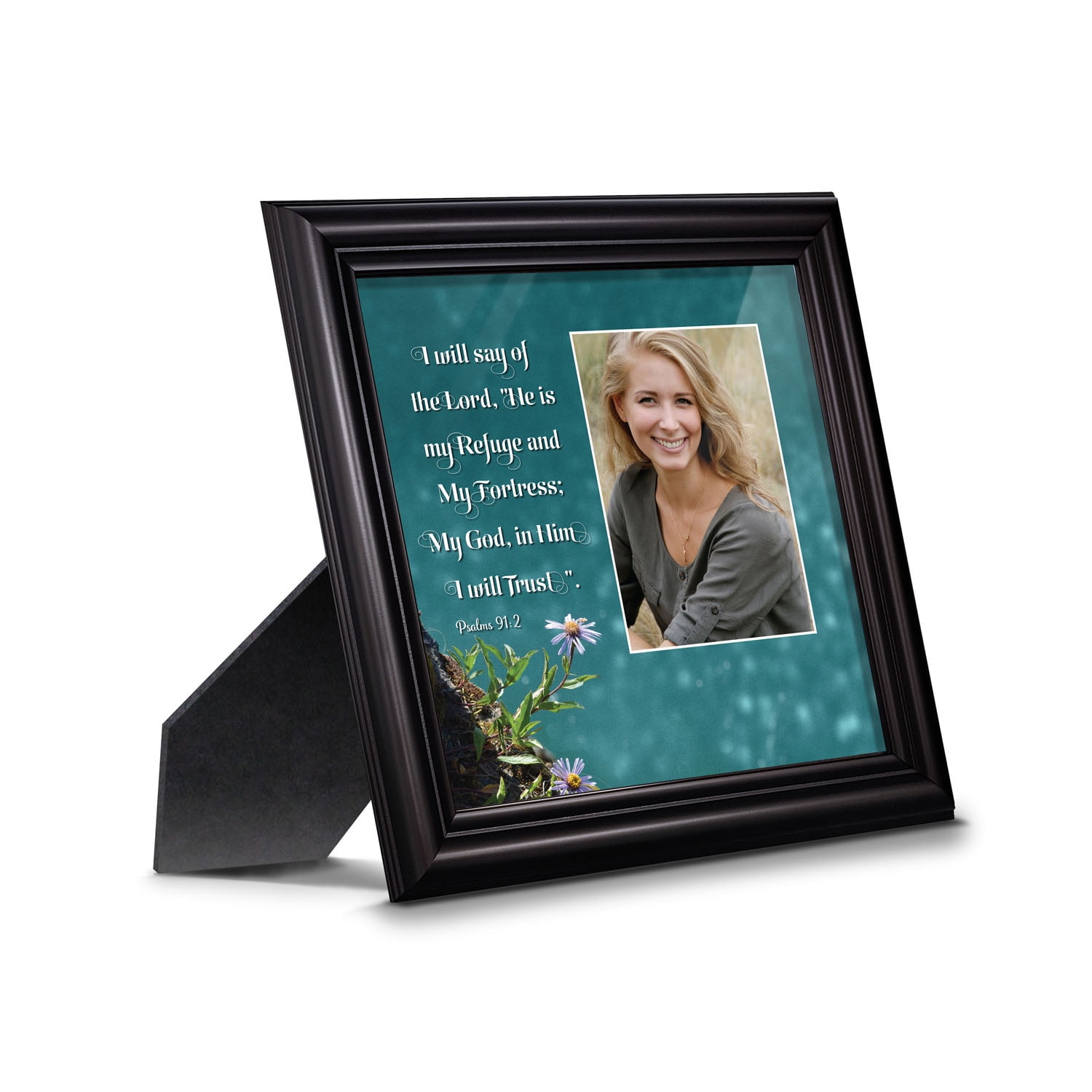 In Him I Trust, Gifts with Scripture, Christian Picture Frame, Psalms ...