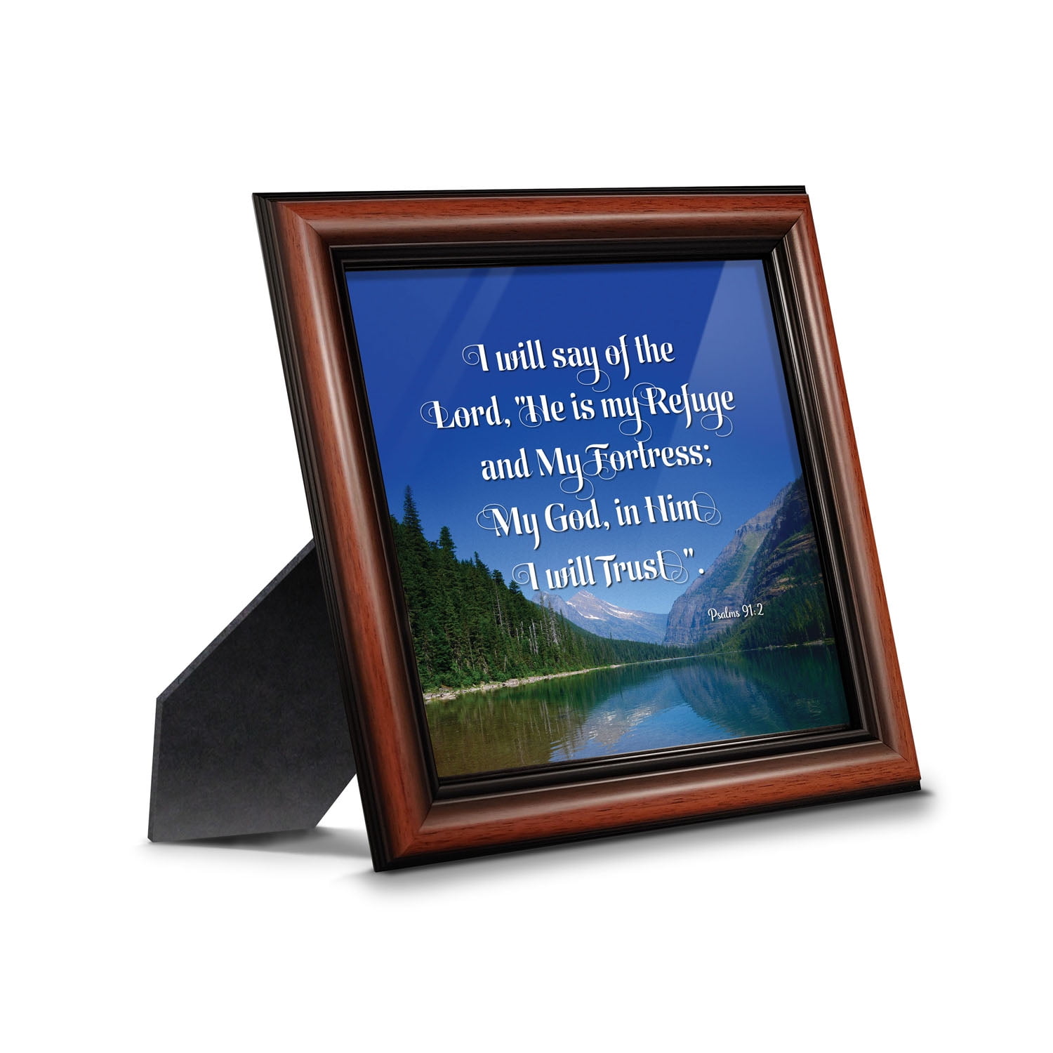 In Him I Trust, Gifts with Scripture, Christian Picture Frame, Psalms ...