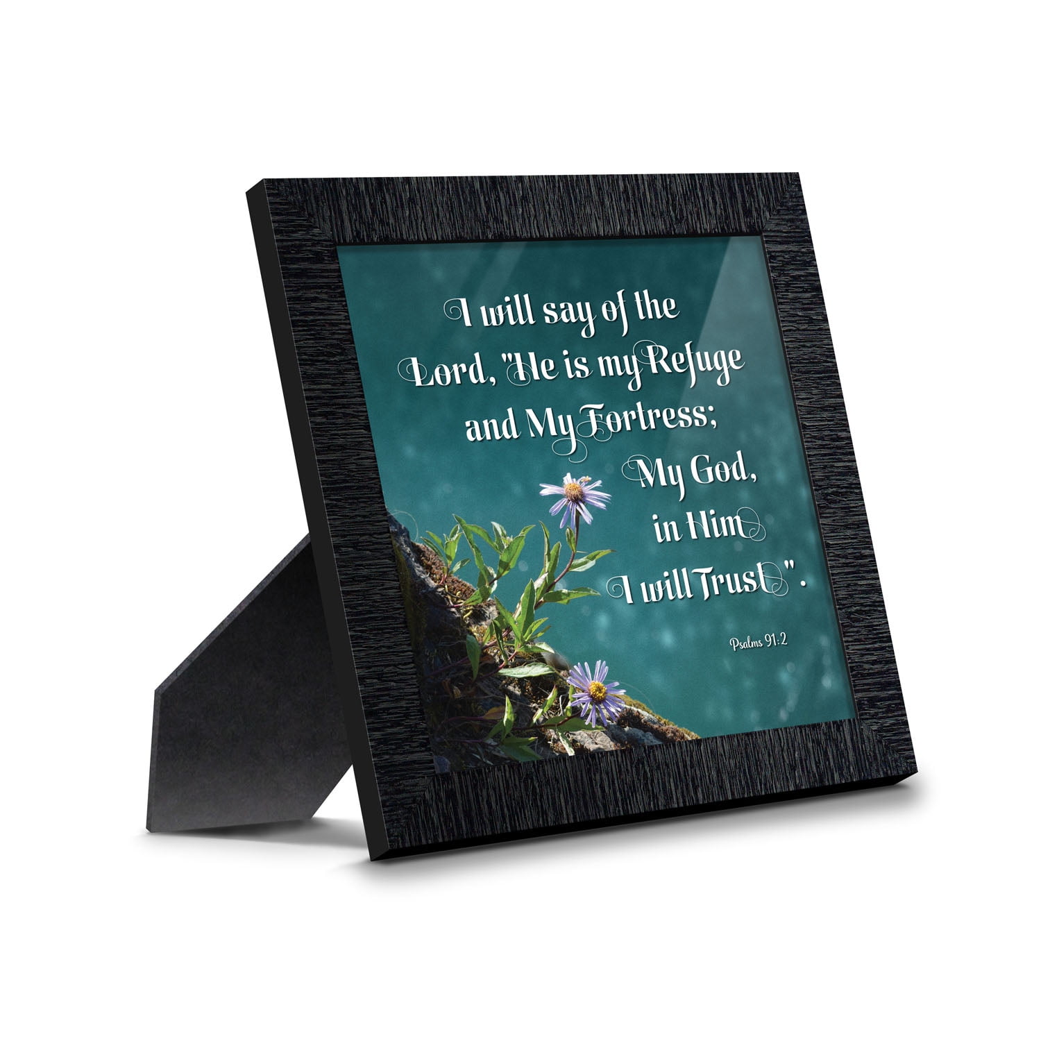 In Him I Trust, Gifts with Scripture, Christian Picture Frame, Psalms ...