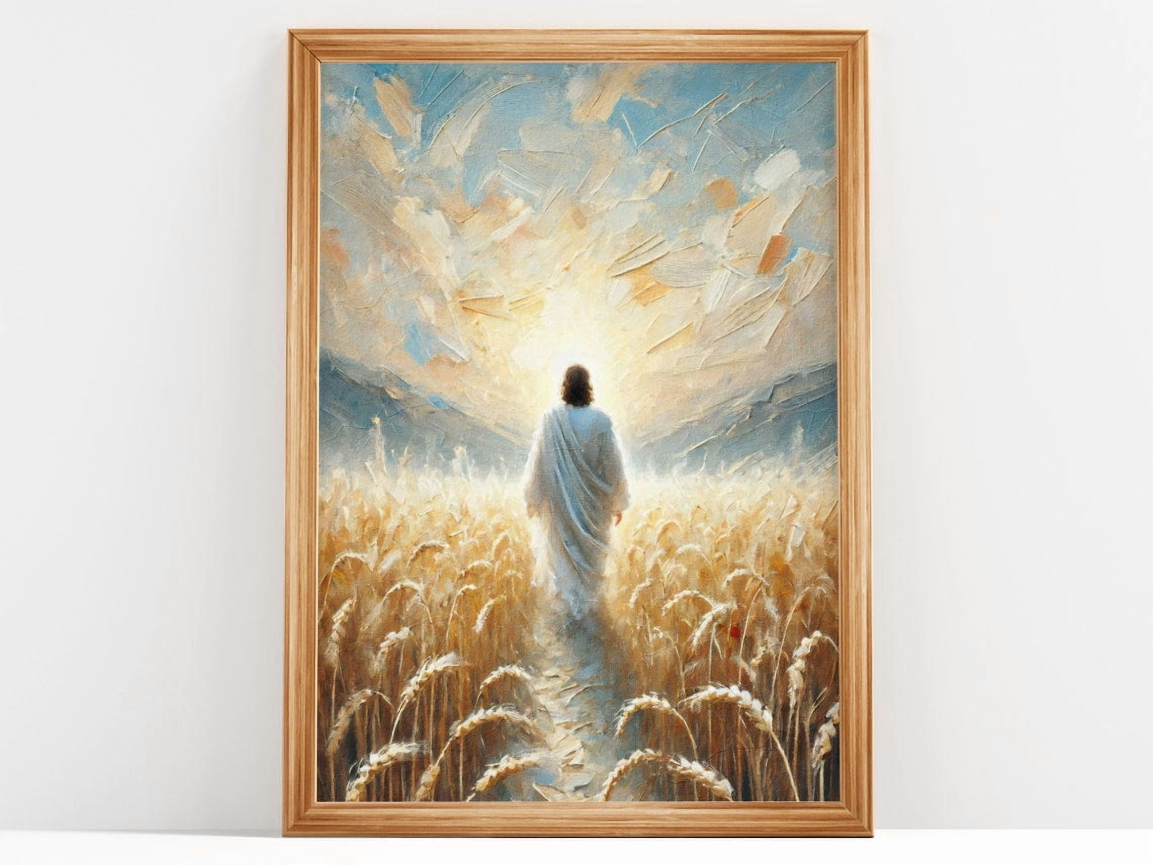 In His Light, Modern Christian Art, Jesus Portrait, Jesus Art, Lds Wall ...