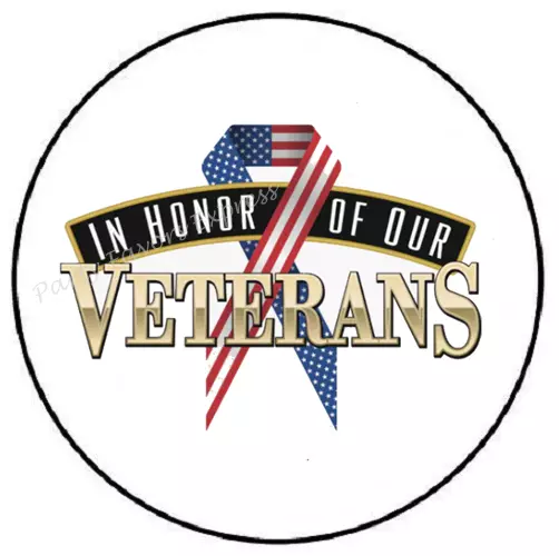 In Honor Of Our Veterans Sticker Party Favors Sticker Envelope Seals ...