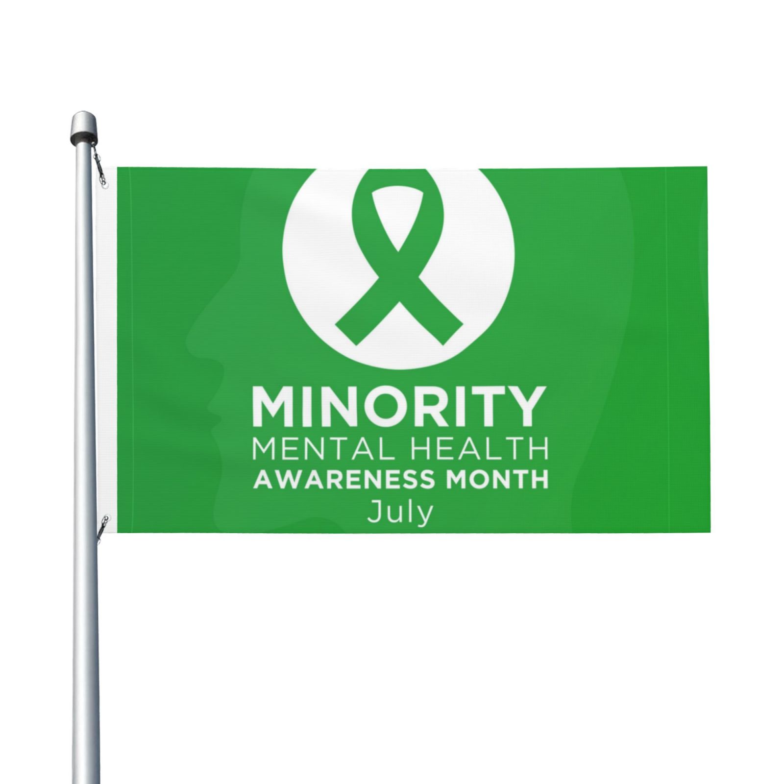 In July I Wear Green For Minority Mental Health Awareness Month Garden ...