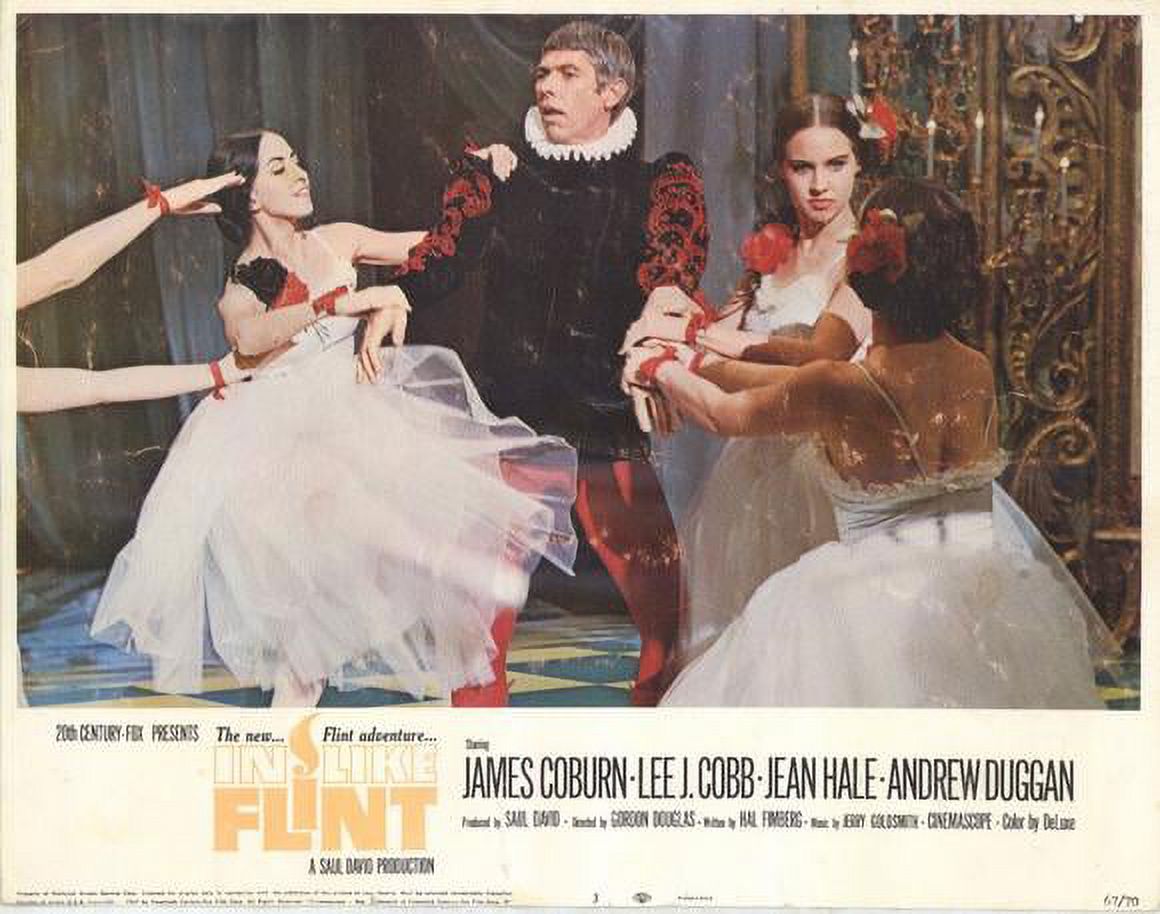 In Like Flint - movie POSTER (Style D) (11" x 14") (1967) - Walmart.com