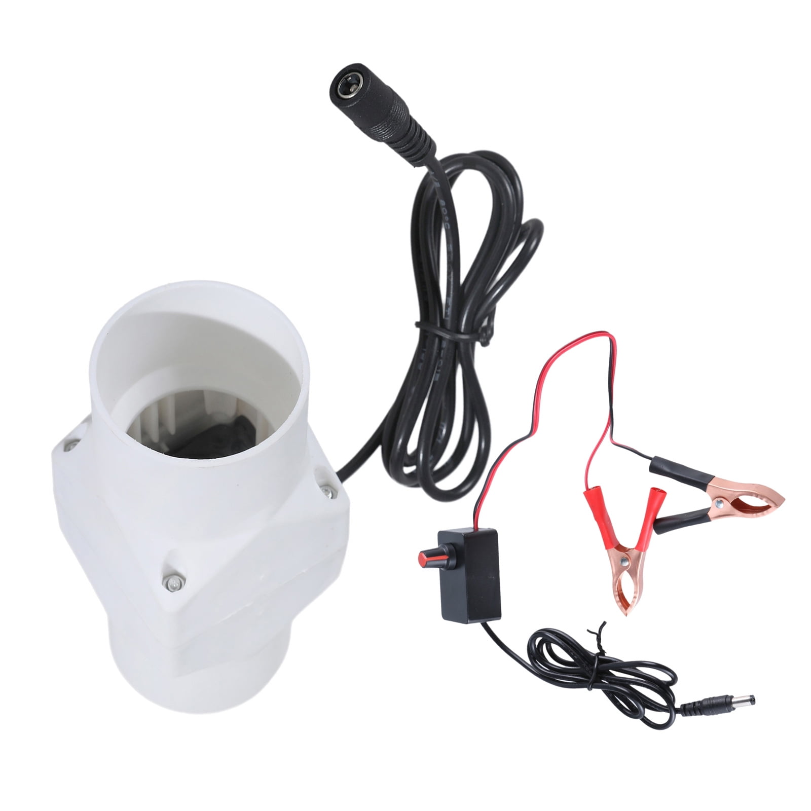 In Line Air Blower 12V Ventilation Blower Air Vent In Line Marine Bilge ...