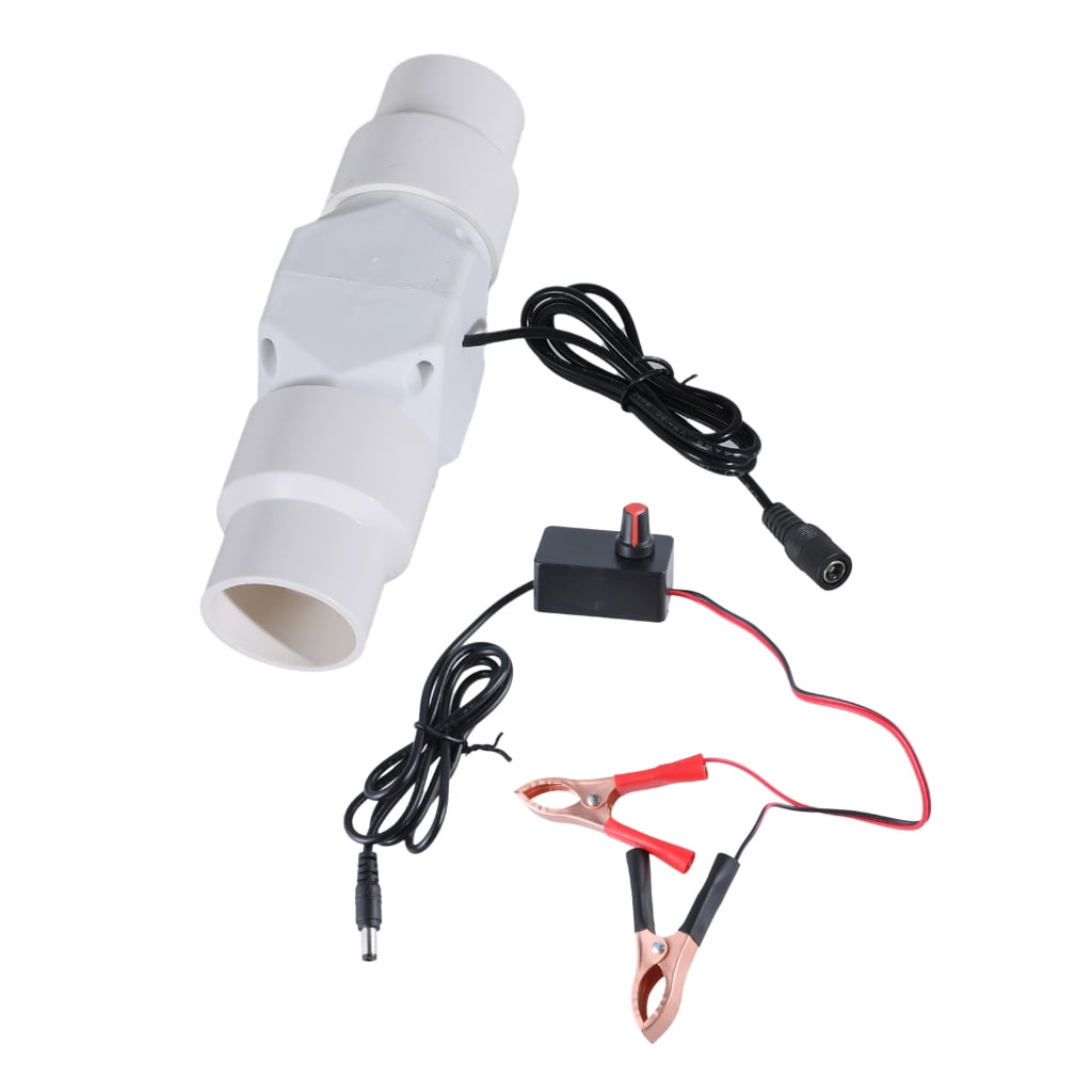 In Line Air Blower 12V Ventilation Blower Air Vent In Line Marine Bilge ...