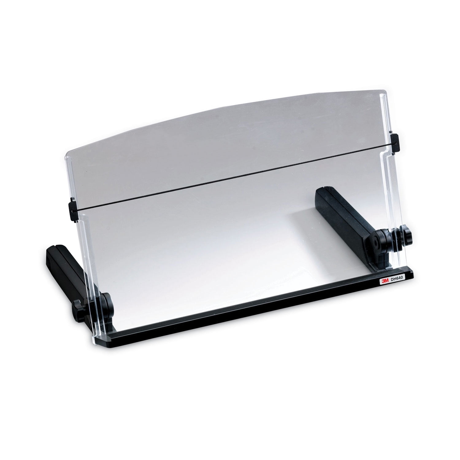 In-Line Freestanding Copyholder, 300 Sheet Capacity, Plastic, Black ...