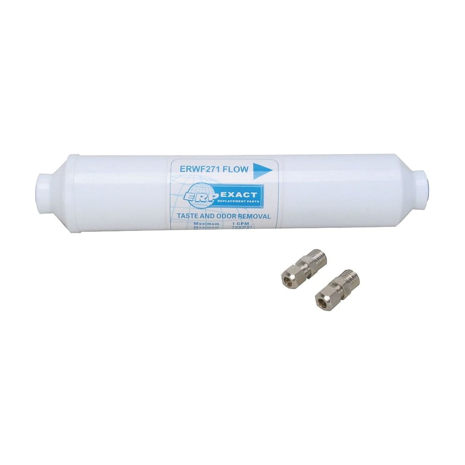 ERP In Line Water Filter, 10 Inch, Reduces Chlorine Taste, Odor, Lead ...