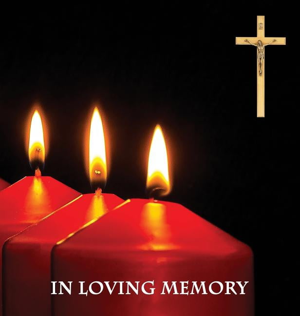 "In Loving Memory" Funeral Guest Book, Memorial Guest Book, Condolence ...