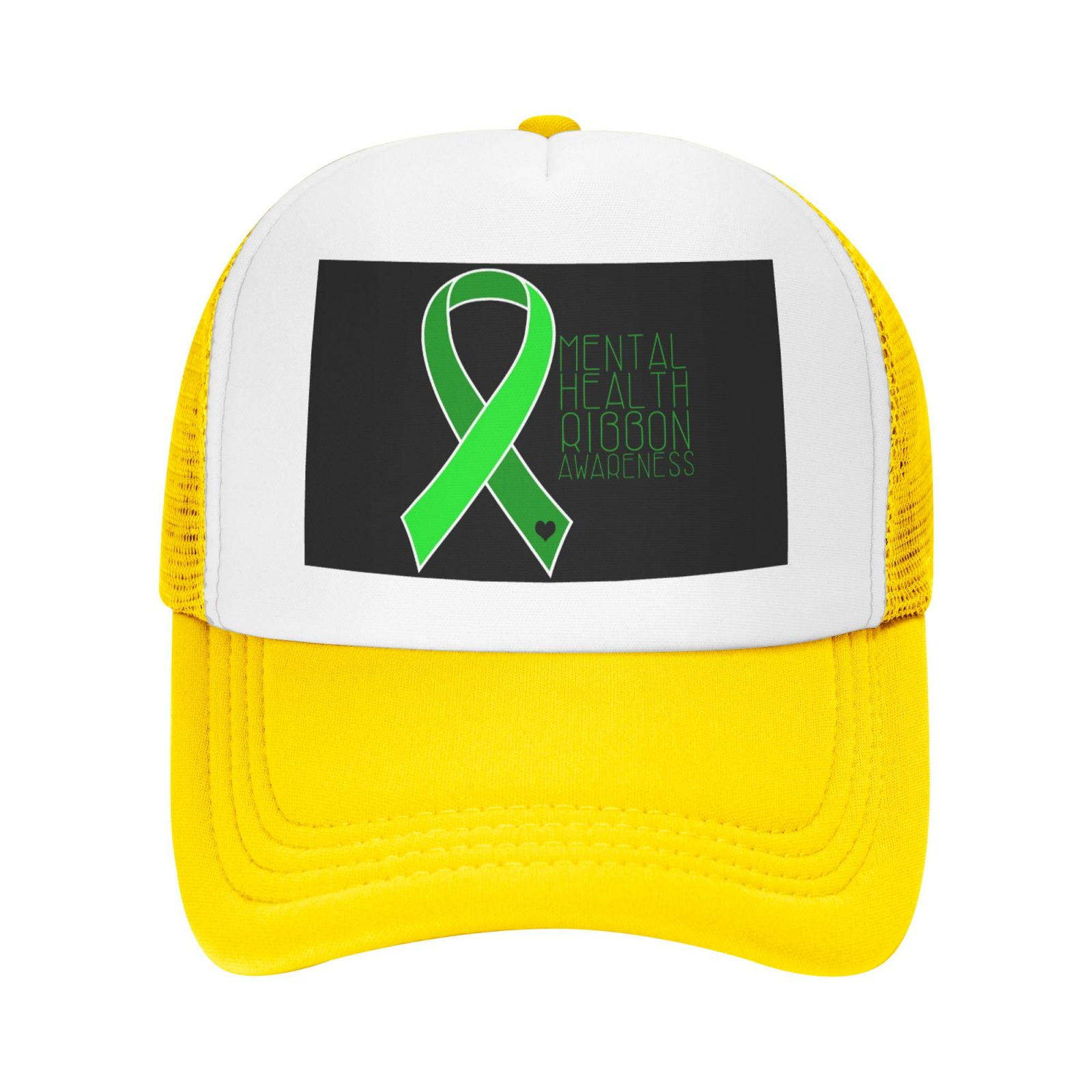In May We Wear Green Mental Health Awareness Month Hats for Men Women ...