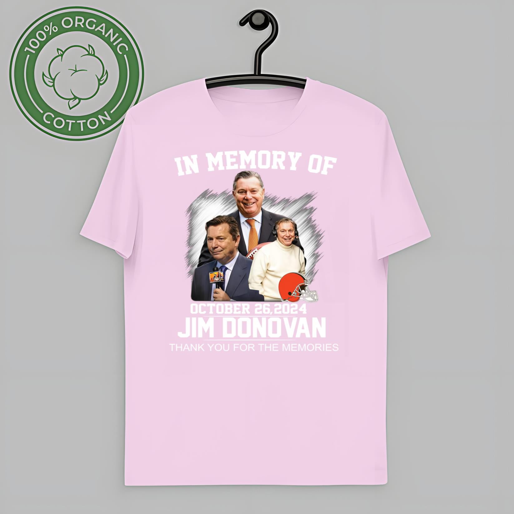 In Memory Of Jim Donovan Thank You For The Memories Signature Shirt ...