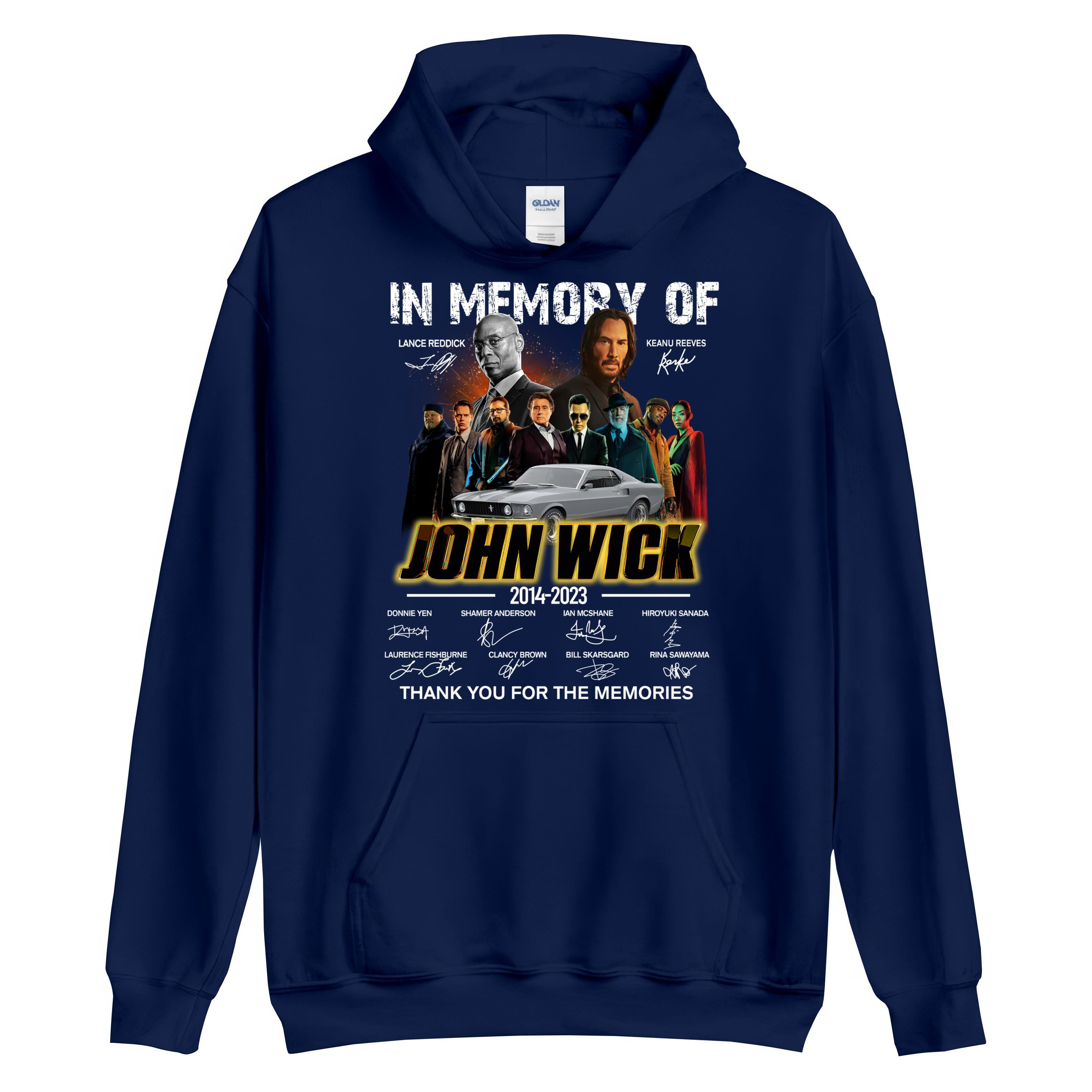 In Memory Of John Wick Shirt Fan Of John Wick Keanu Reeves Shirt ...