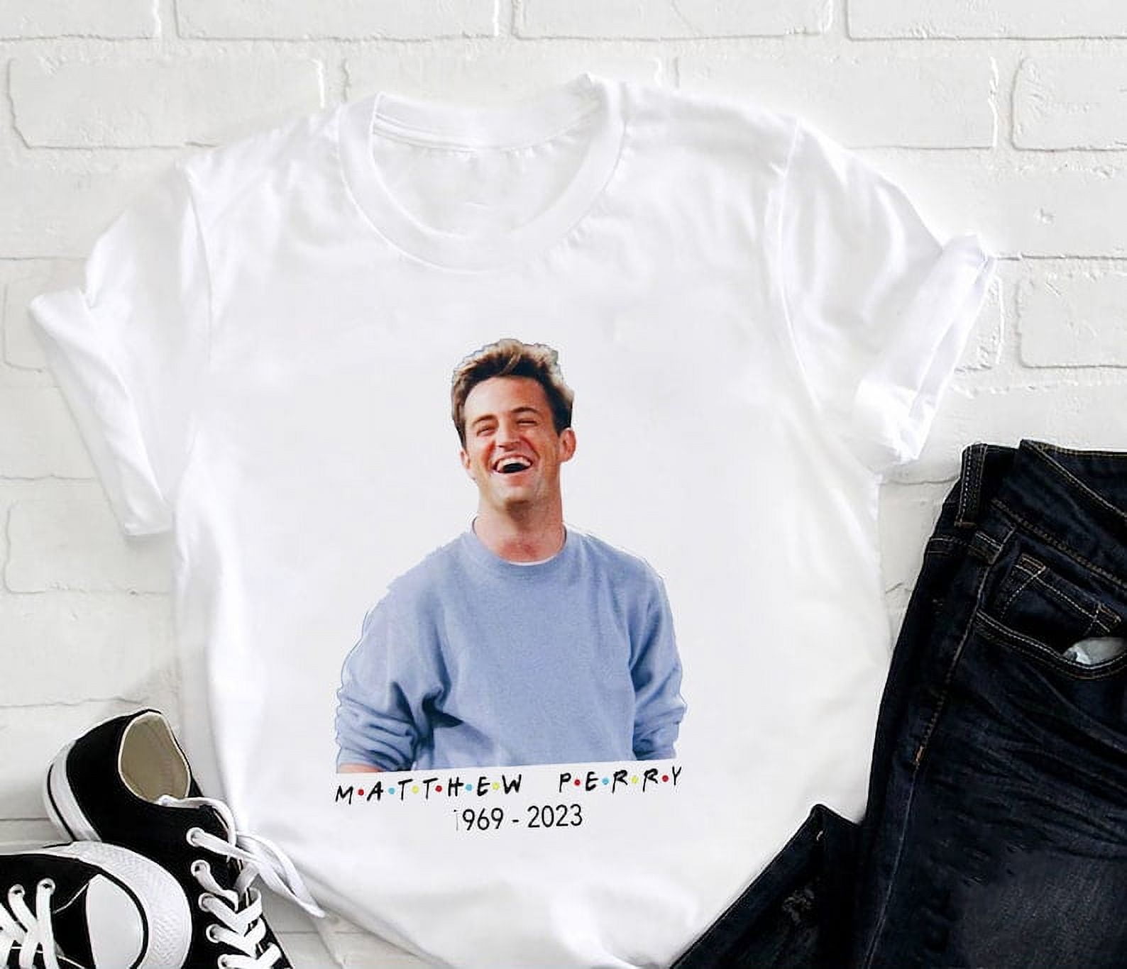 In Memory Of Matthew Perry Homage Shirt, Chandler Bing Friends Shirt ...