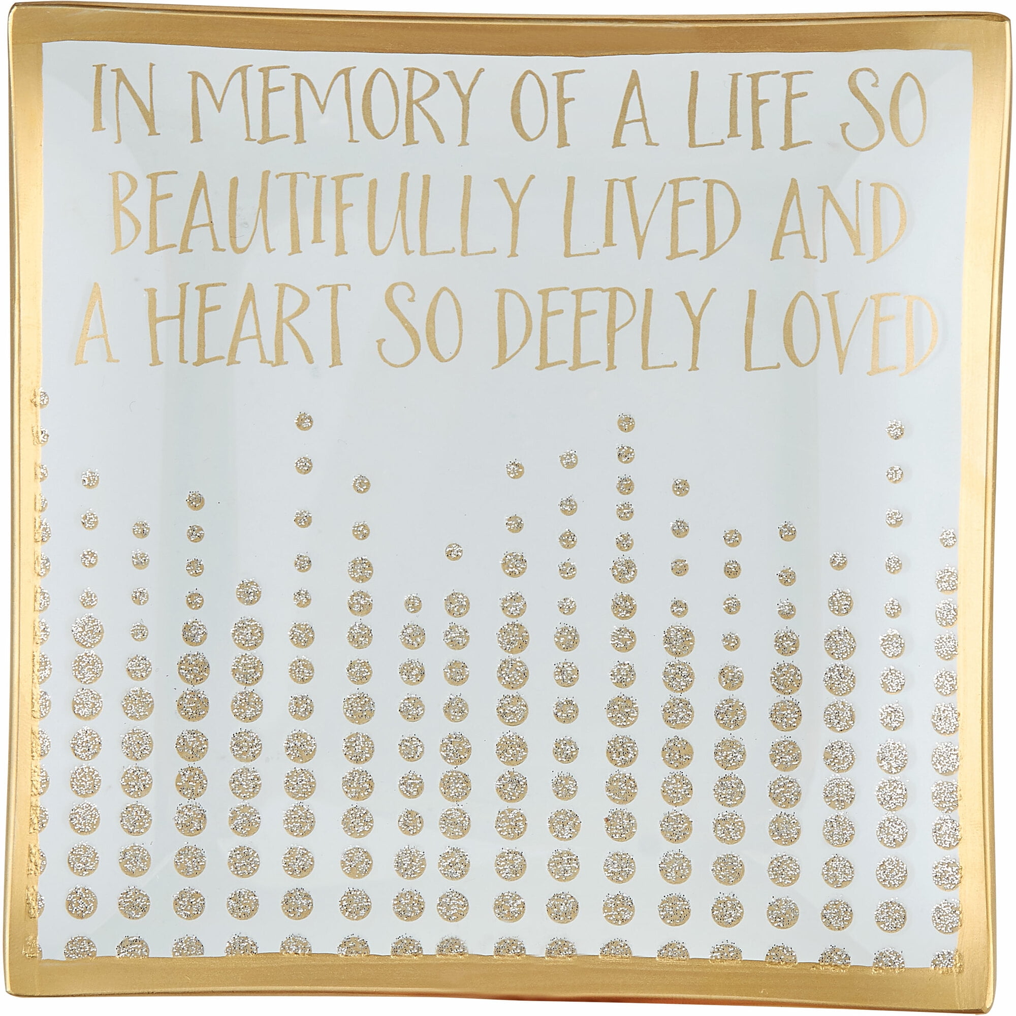 In Memory - Square Plate - Walmart.com
