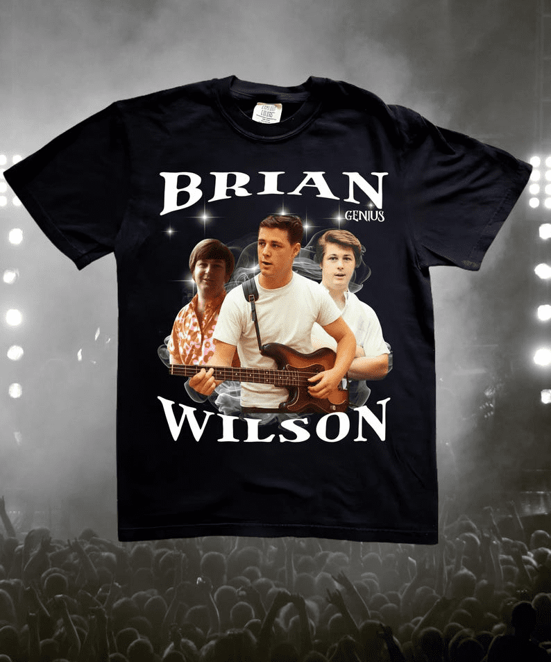 In Memory of Brian Wilson Unisex Graphic T-Shirt for Fans - Walmart.com