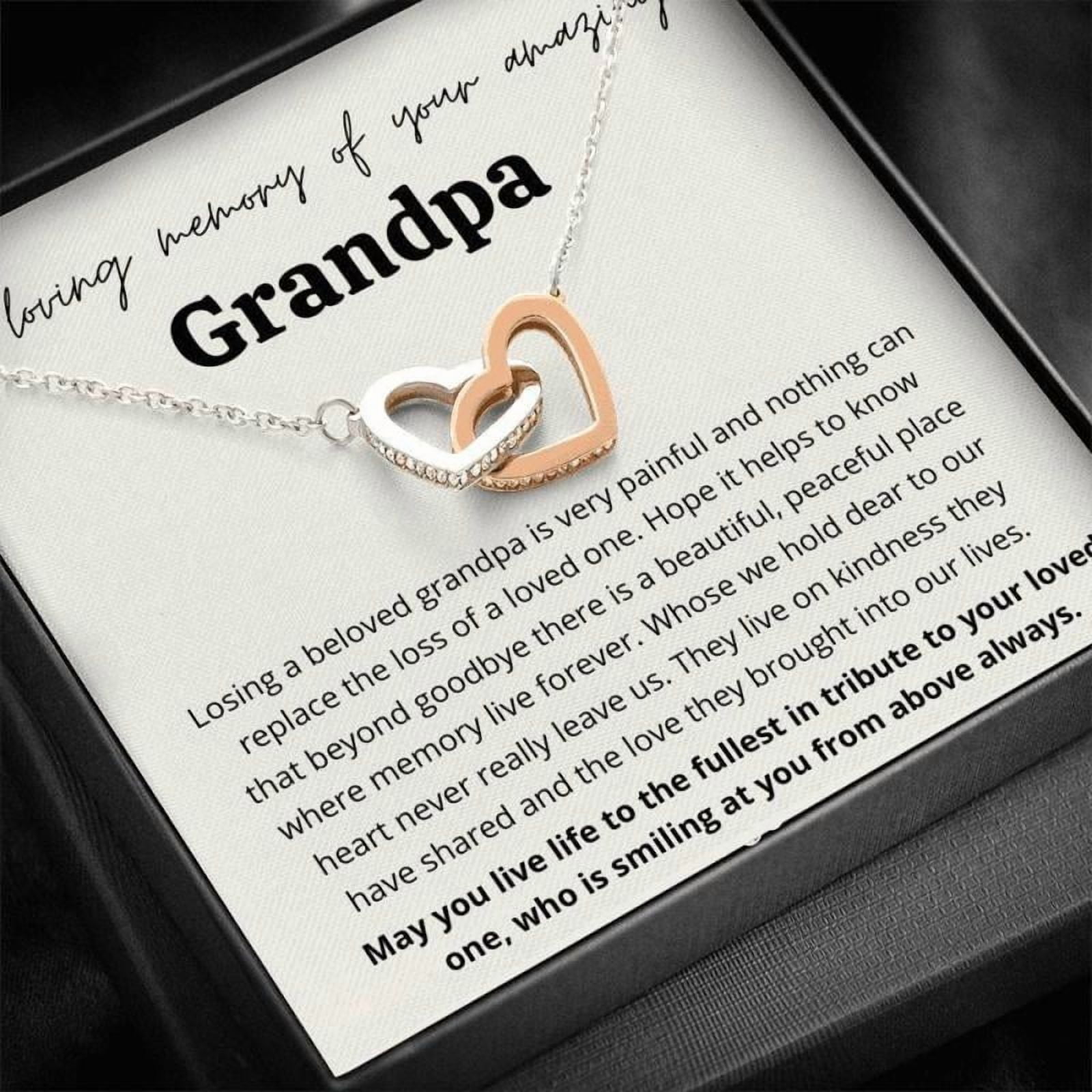 In Memory of Grandpa, Grandpa Memorial Gift, Loss of Grandfather, Sorry ...