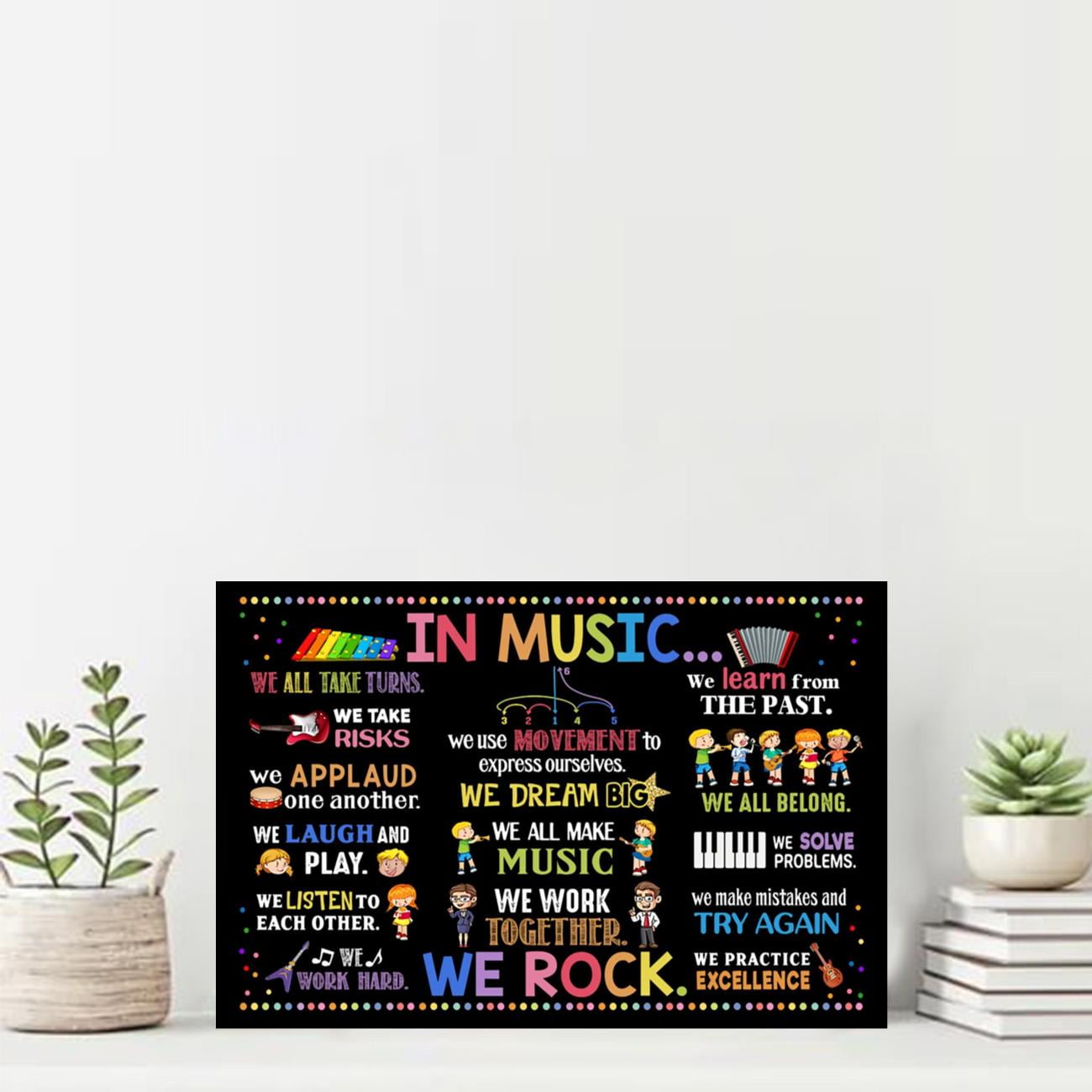 In Music We Use Movement To Express Ourselves Poster 11 x 17 Inch ...